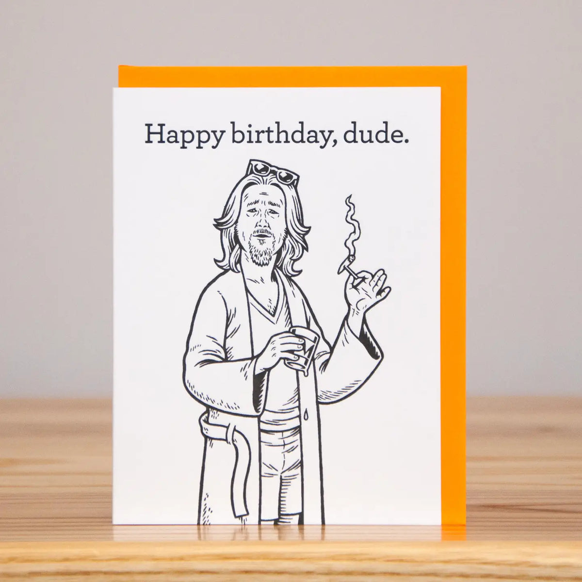Happy Birthday Dude Card – Bohemi