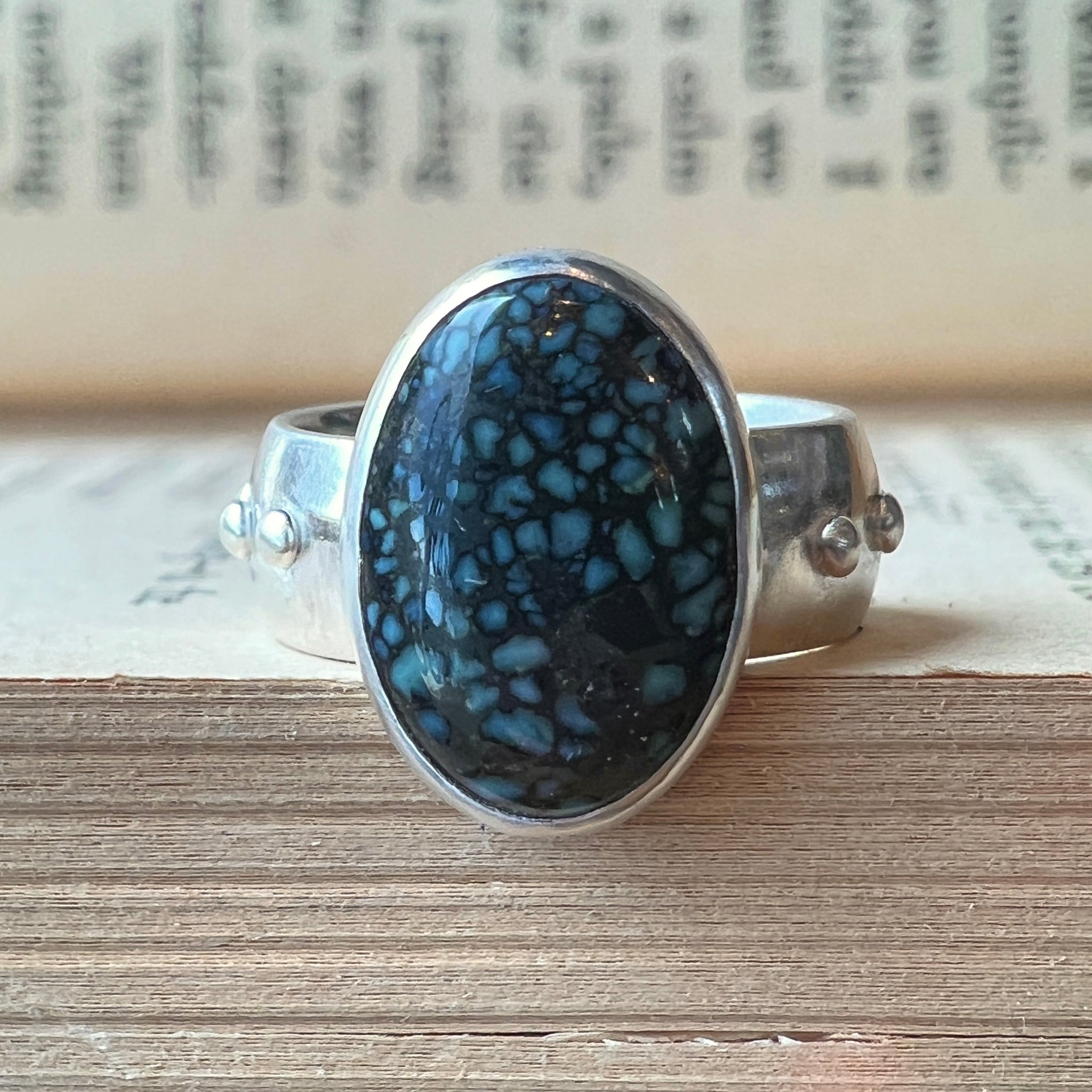 Lander turquoise ring store